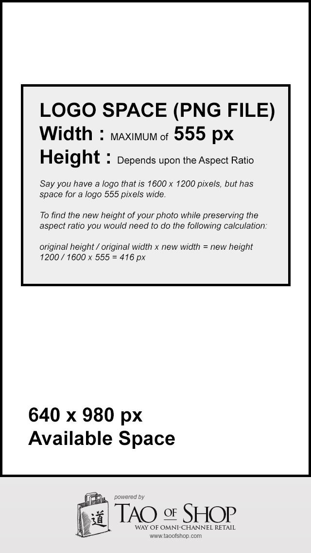 Mobile App Logo Sizes – Tao Of Shop Support